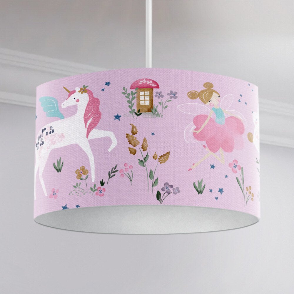 Enchanted Forest Table or Ceiling Lampshade – Happy Linen Company