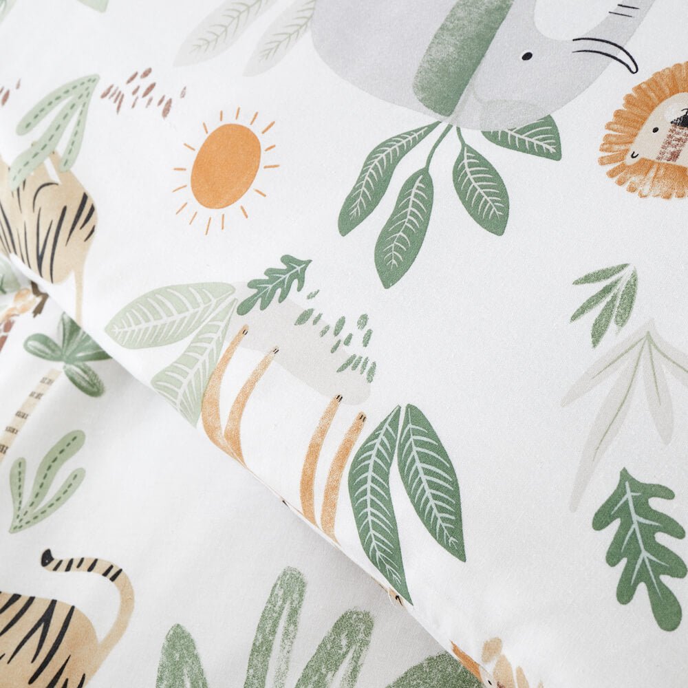 Kids Jungle Safari Bedding | Happy Linen Company