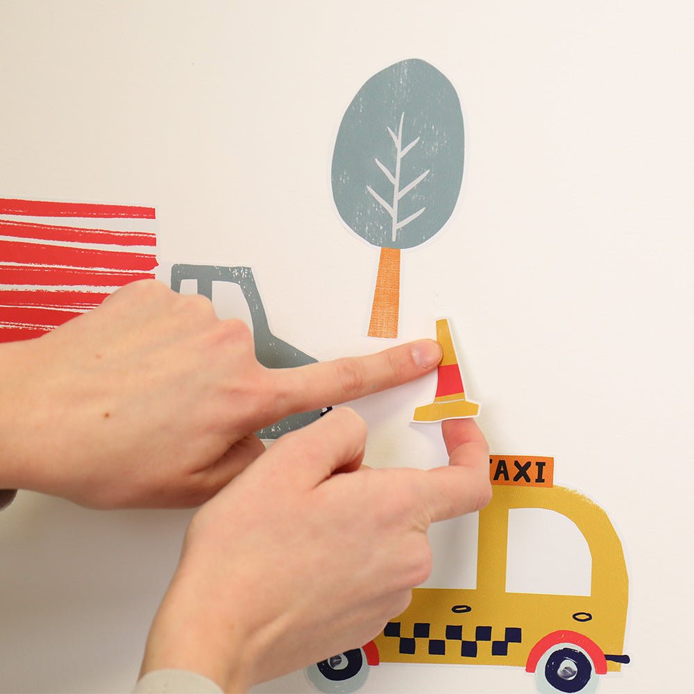 Kids Road Trip Wall Stickers | Happy Linen Company