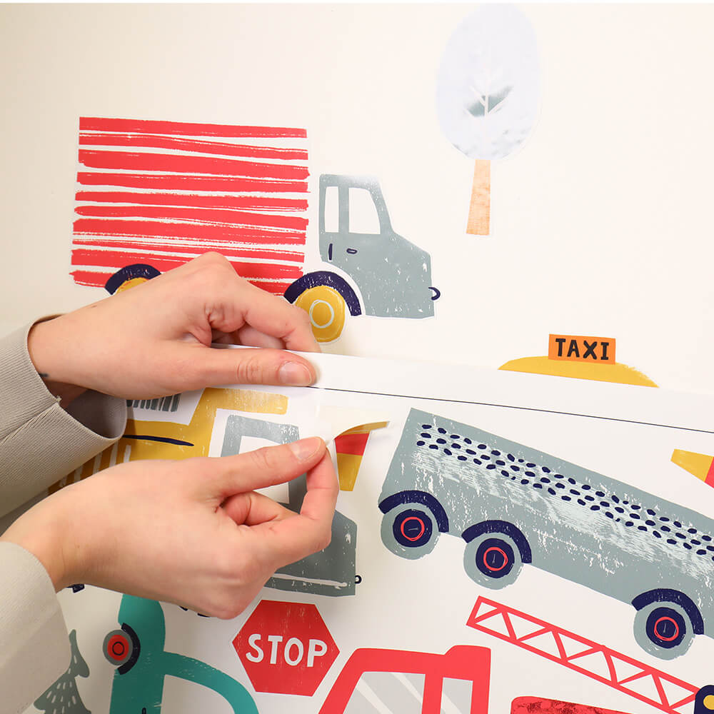 Kids Road Trip Wall Stickers | Happy Linen Company
