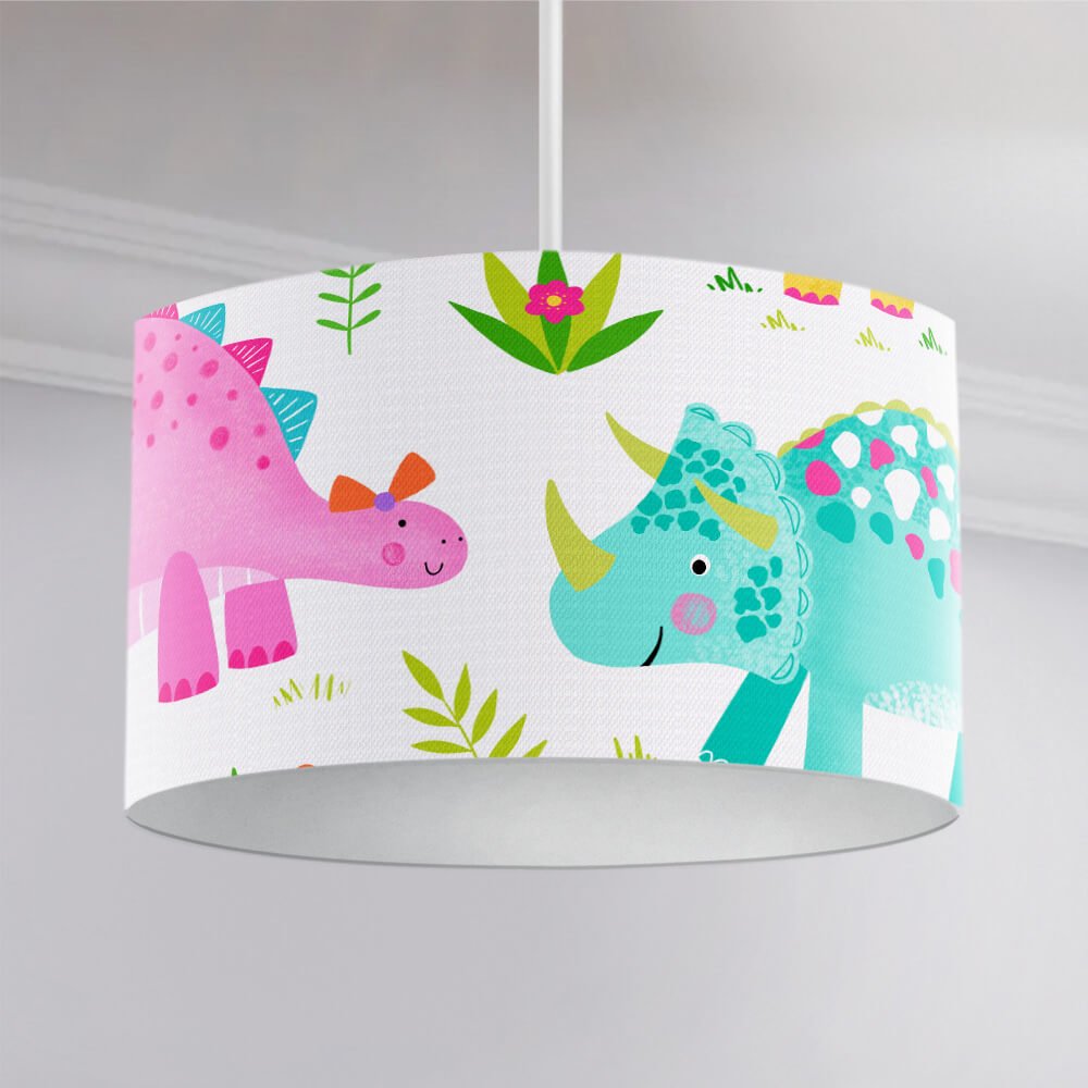 Daisy Dinosaur Ceiling Lampshade – Happy Linen Company