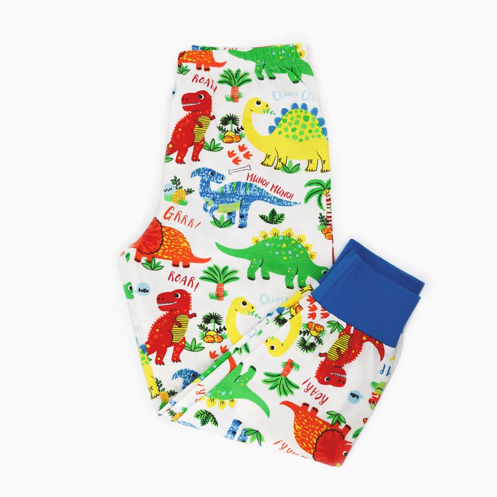 Kids Dinky Dinosaur Pyjamas | Happy Linen Company