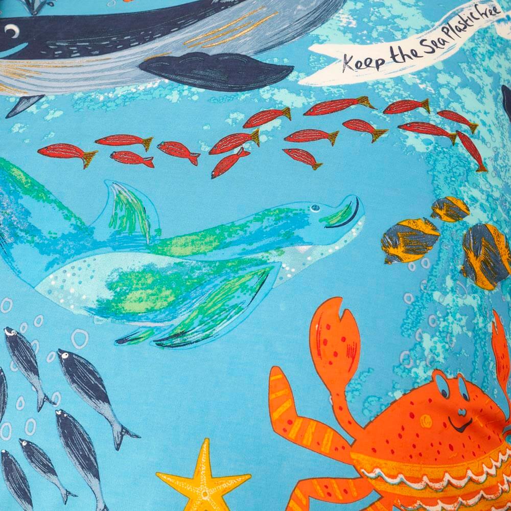 Kids Ocean Friends Bedding | Happy Linen Company